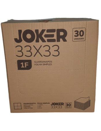 Guardanapos Mesa 1 Folha 33 x 33 - Joker